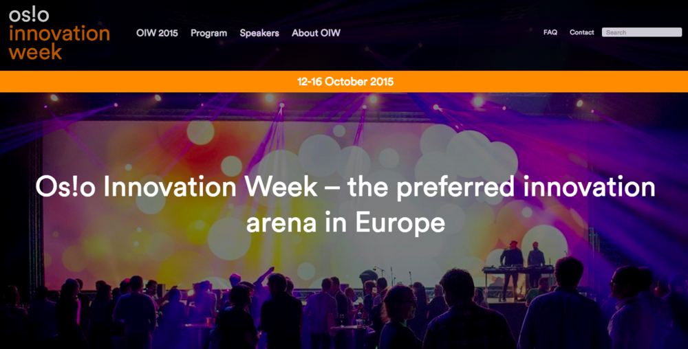 Highlights from Oslo’s Technology Innovation Week : ODINE